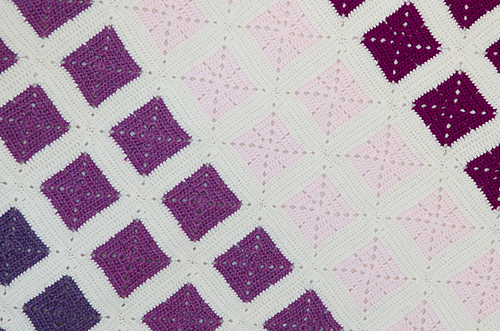 Ravelry: Modern Colorblock Granny Square Baby Blanket pattern by Live ...