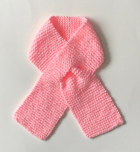 Ravelry: Child Knit Keyhole Scarf pattern by Debi Kunes