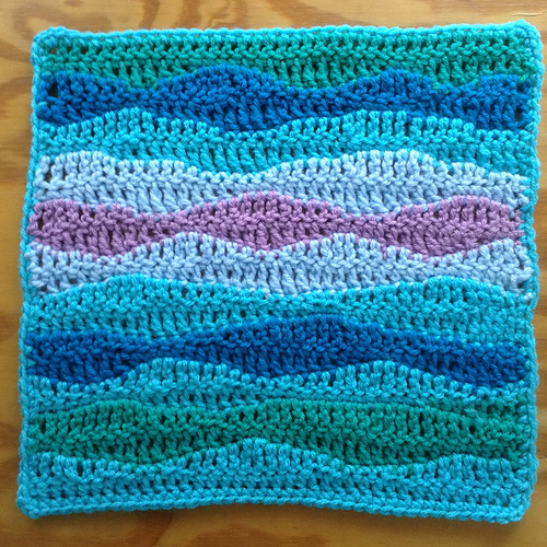 Ravelry: Random Waves pattern by Julie Bannon