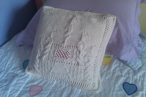Ravelry: Dream Castle Pillow - KWDD-008 pattern by Amanda Hatcher