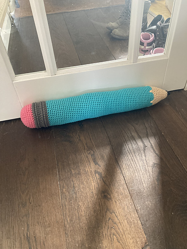 Ravelry: Pencil Draft Stopper pattern by Pia Thadani