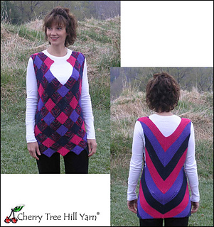 Ravelry: Diamond Fantasy Tunic pattern by Susan Dewey