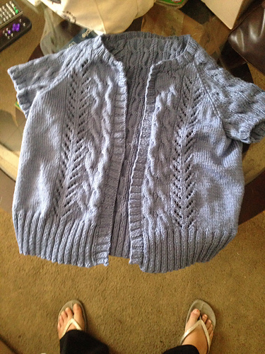 Ravelry: Anisette Cardi pattern by Julie Farmer