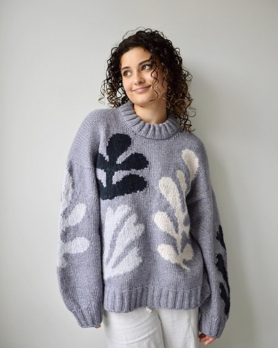 Ravelry: Matisse Jazz Sweater pattern by Kyleigh Noelle Darchiville