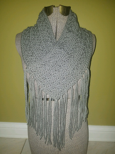 Ravelry: Sideways V Infinity Scarf pattern by CrochetISM Designs