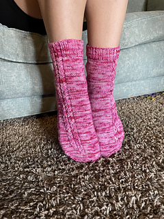 Ravelry: Kent of Hearts Socks pattern by Lisa Peterson