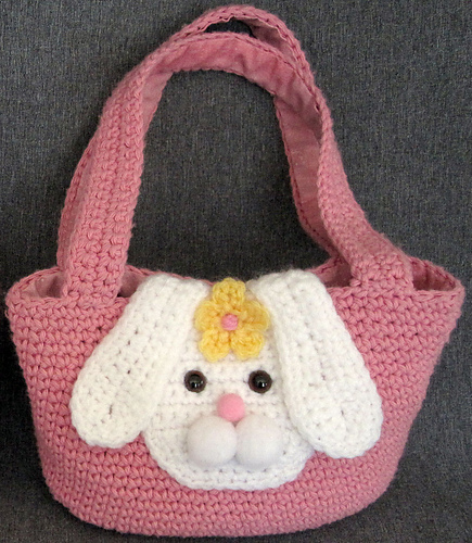 Ravelry: Bunny purse pattern by Sheila Leslie