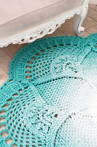 Ravelry: Rug LaceShell pattern by Tatiana Ryazanova
