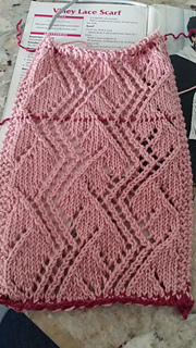 Ravelry: Viney Lace Scarf pattern by Lois Young