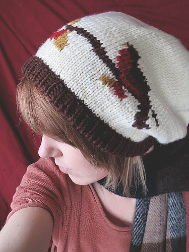 Ravelry: Robin Redbreast Slouchy Beanie pattern by Randy Lee