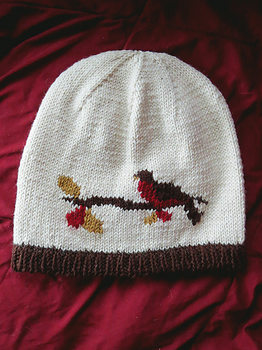 Ravelry: Robin Redbreast Slouchy Beanie pattern by Randy Lee