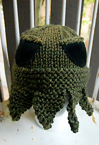 Ravelry: Angry Cthulhu Hat pattern by Randy Lee