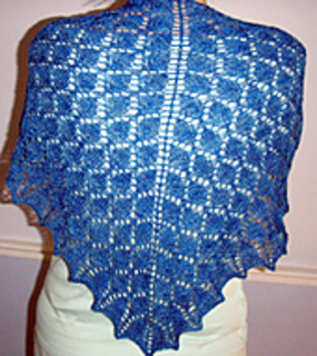 Ravelry: ladynthread's Forest Canopy Shoulder Shawl - 2