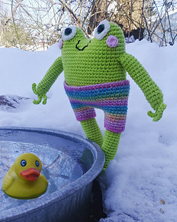 Ravelry: lafulti's Fredrick (Freddy) Victor Frog