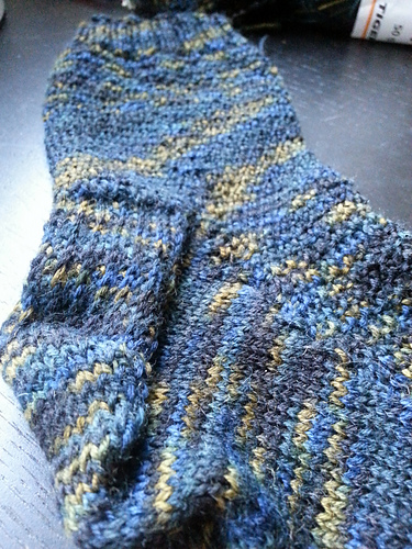 Ravelry: Mossy Socks pattern by Liza Garrity