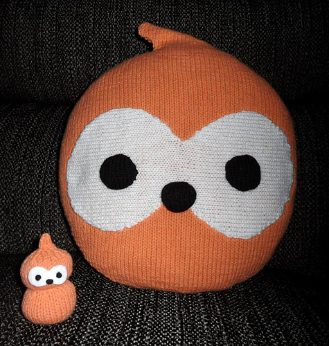 Ravelry: EDF Energy Zingy Cushion and Toy Mascot pattern by Lorraine ...