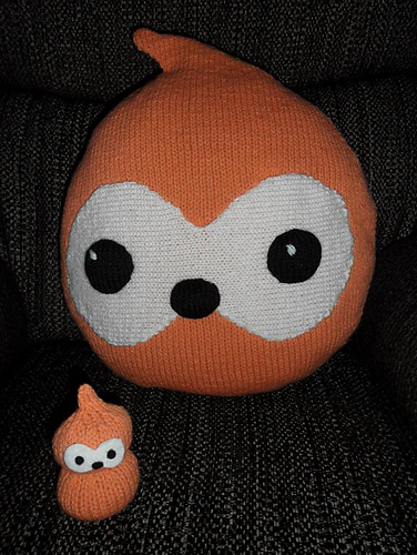 Ravelry: EDF Energy Zingy Cushion and Toy Mascot pattern by Lorraine ...