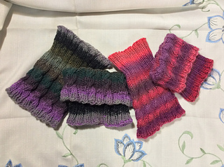 Ravelry: lakeviewknitter1's Two-Way Boot Cuffs x 2