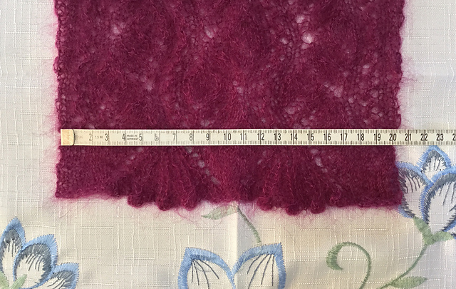 Ravelry: lakeviewknitter1's Cherry Blossom test knit