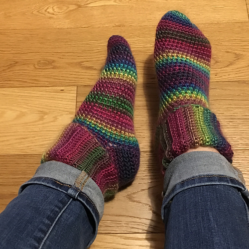Ravelry: Stained Glass Socks pattern by Ramona Leurs