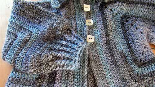 Ravelry: lambblanchland's Hannah's Hexagon Jacket & Hat