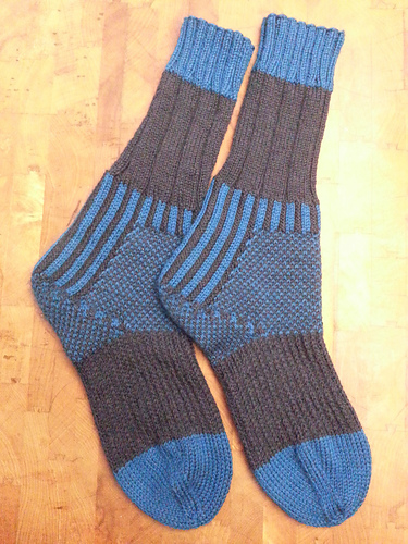 Ravelry: Wild Wool Trail Socks pattern by Jenjoyce Design