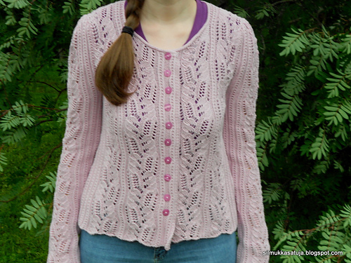 Ravelry: Japanese Lace Jacket pattern by Linda Marveng