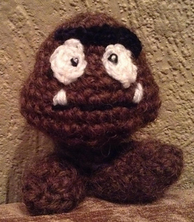 Ravelry: Super Mario Goomba pattern by Annie Gotzmann