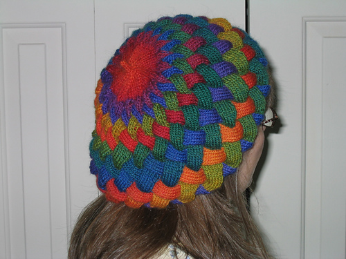 Ravelry: Entrelac Cap pattern by Lotta Breyer