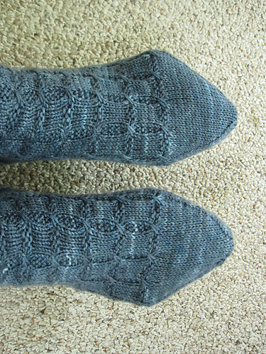 Ravelry: Jewel Socks pattern by Valerie Hobbs