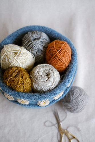 Ravelry: Felted Basket pattern by Laura Menéndez