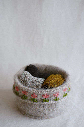Ravelry: Felted Basket pattern by Laura Menéndez