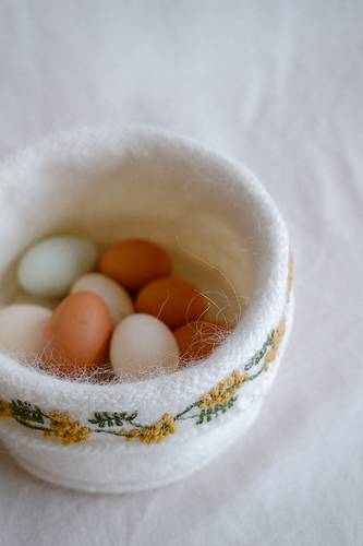 Ravelry: Felted Basket pattern by Laura Menéndez