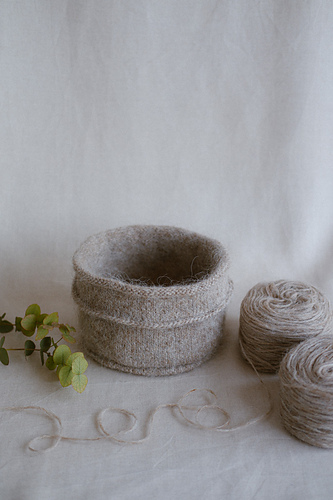 Ravelry: Felted Basket pattern by Laura Menéndez