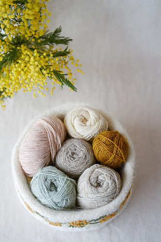 Ravelry: Felted Basket pattern by Laura Menéndez