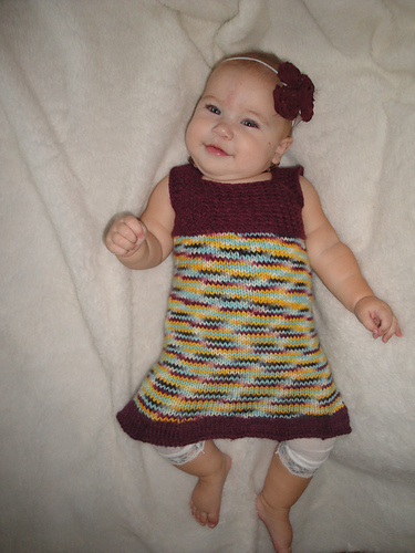Ravelry: Pella Dress pattern by Laura Savastinuk
