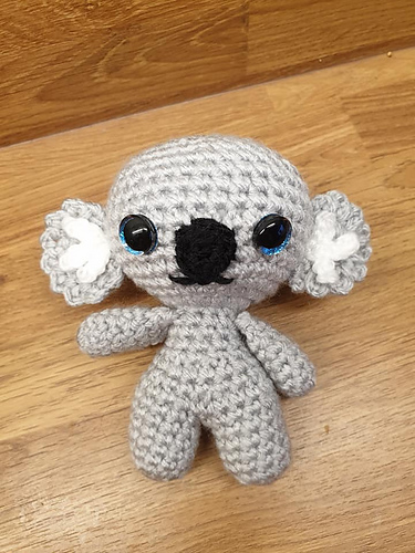 Ravelry: Wee & Little Weebee Dolls Koala Mod Kit pattern by Laura Tegg