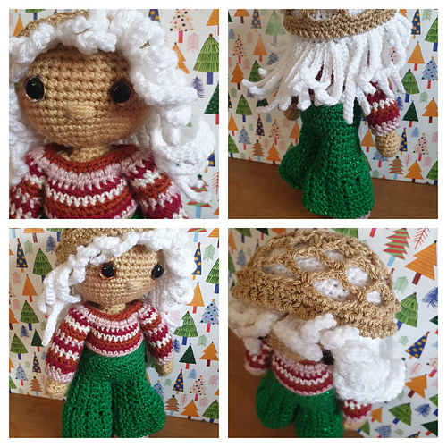 Ravelry: Weebee Luby Doll - Through the Decades pattern by Laura Tegg