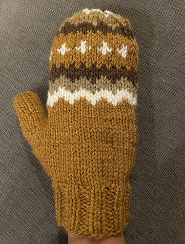 Ravelry: Bernie's Mittens pattern by Alyssa Coffey