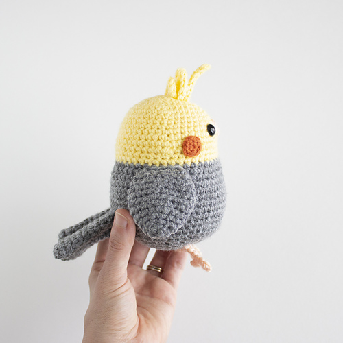 Ravelry: Amigurumi Cockatiel pattern by Lauren Espy