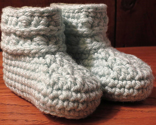 Ravelry: Braided Puff Bootie pattern by Hooked on Ewe