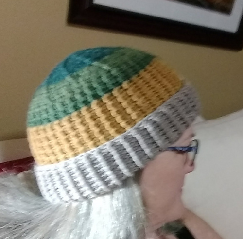 Ravelry: Scrap yarn Hat pattern by Grace D Penny