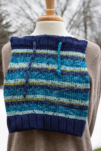 Ravelry: Drawstring Neck Gaiter pattern by LD Knitwear