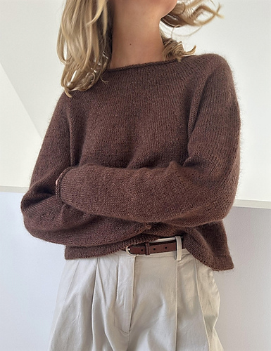 Ravelry: Plain Yoke Blouse pattern by LE KNIT by Lene Holme Samsøe
