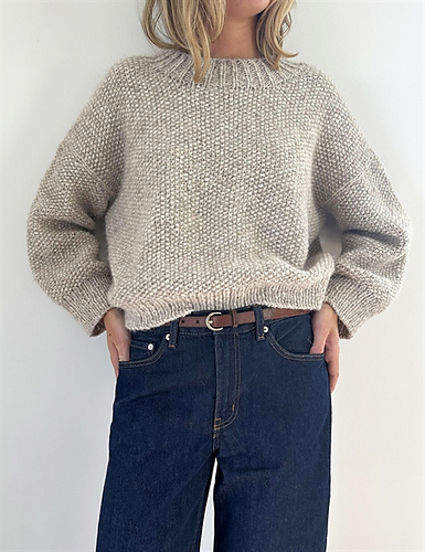 Ravelry: Perle Sweater pattern by LE KNIT by Lene Holme Samsøe