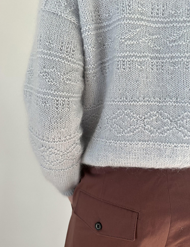 Ravelry: Porcelain Damask Sweater pattern by LE KNIT by Lene Holme Samsøe