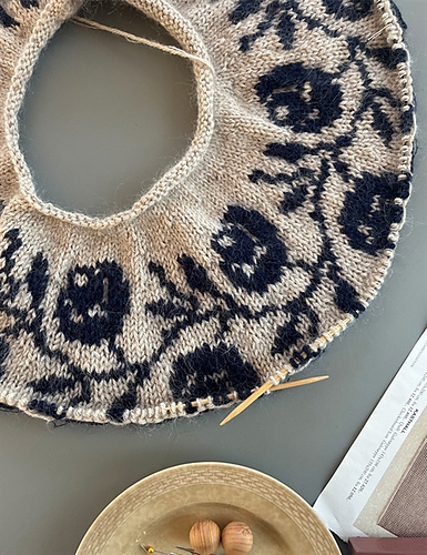 Ravelry: Rosie Yoke Sweater pattern by LE KNIT by Lene Holme Samsøe
