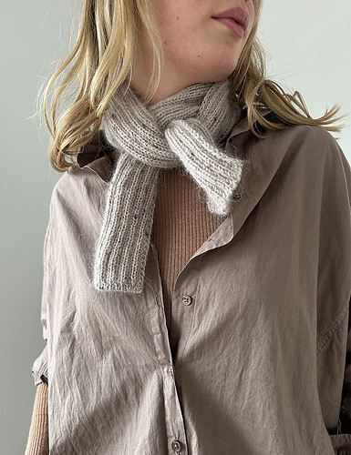 Ravelry: Note Rib scarf pattern by LE KNIT by Lene Holme Samsøe