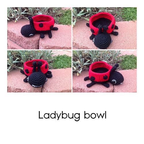 Ravelry: Ladybug Bowl pattern by Tammy Mehring