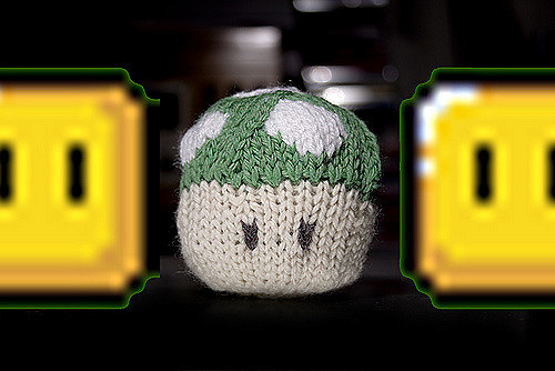 Ravelry: Super Mario Mushroom Knitted Toy pattern by Emily B. Miller